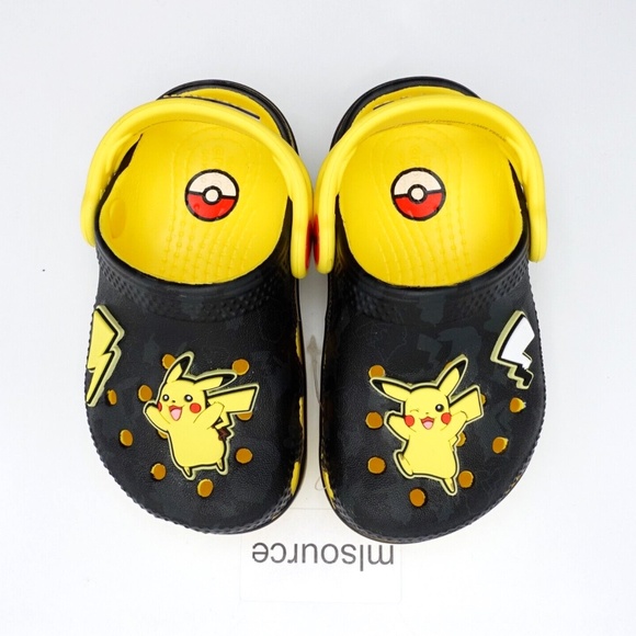 CROCS | Shoes | New Crocs Pokemon Pikachu Classic Clog 29897c1 Lemon ...